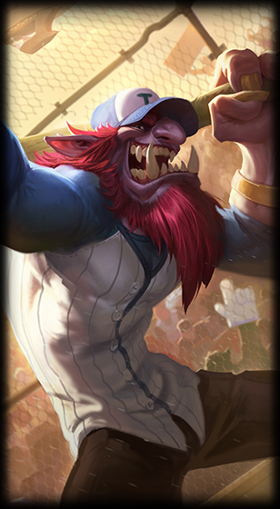 Lil Slugger Trundle League Of Legends Lol Champion Skin On Mobafire
